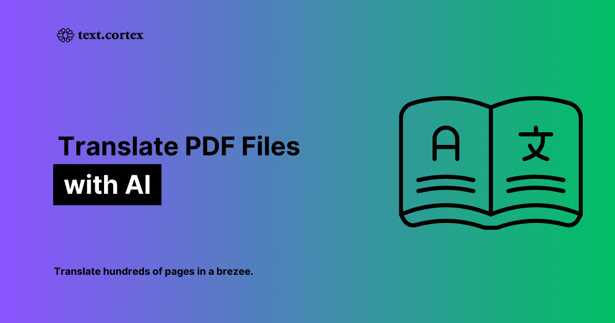 How To Translate PDF Documents to English?